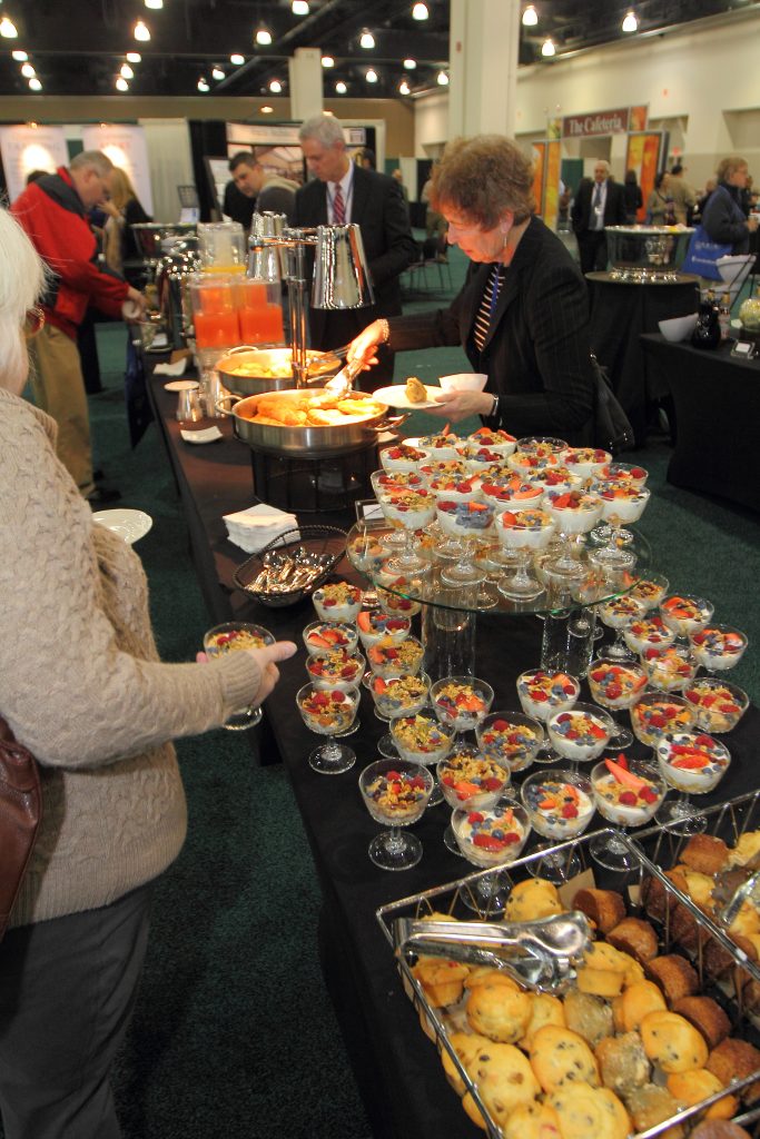exhibit_hall_breakfast - Wisconsin Association of School Boards