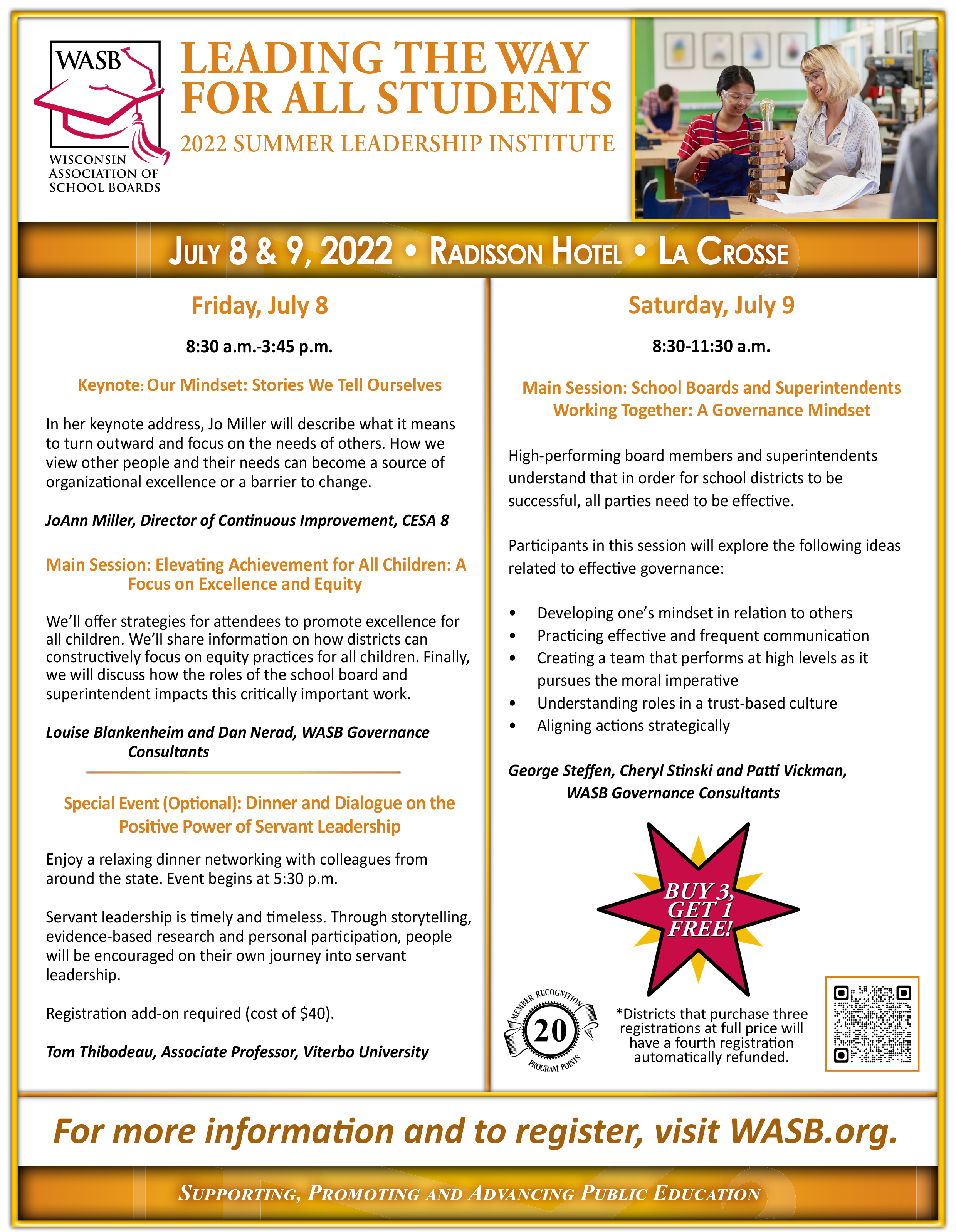 2022 Summer Leadership Institute One Pager With Deal Size Test ...