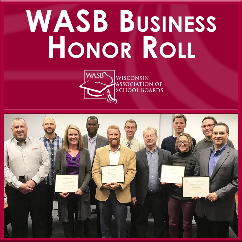 2022 WASB Business Honor Roll | Wisconsin Association of School Boards
