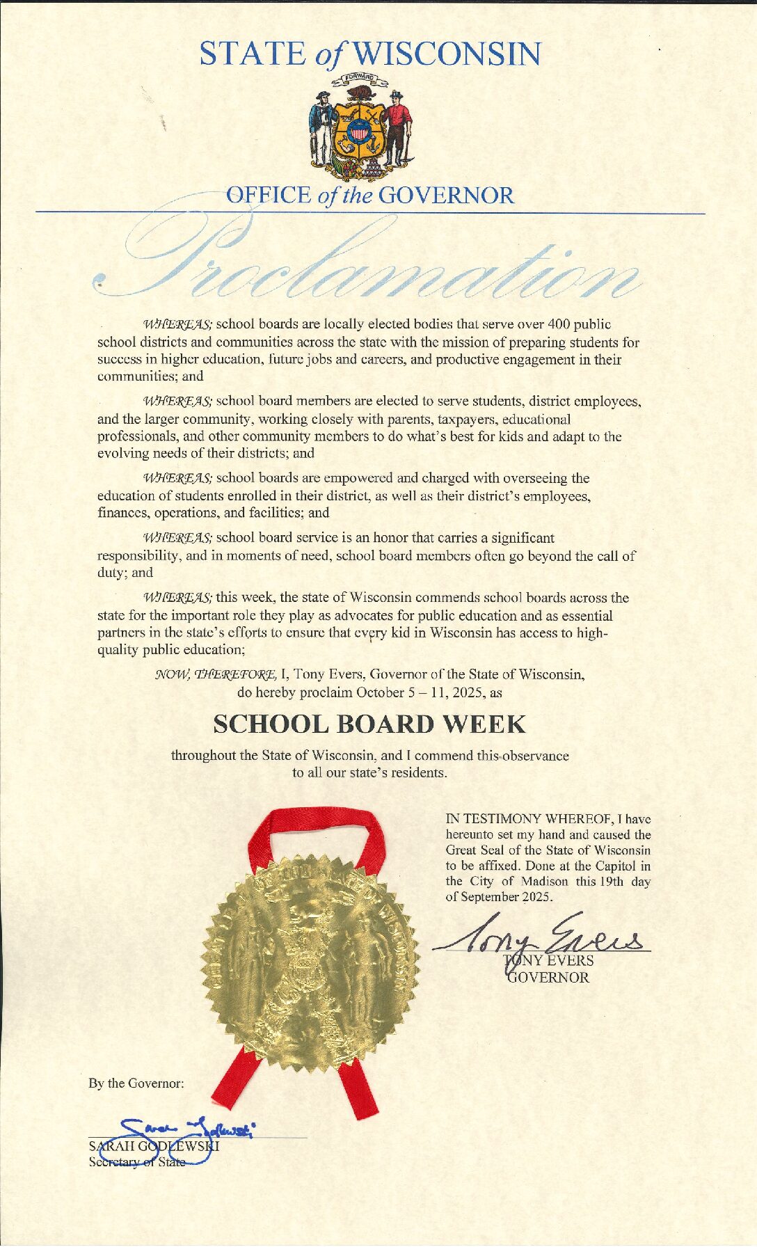 Wisconsin-School-Board-Week-Proclamation - Wisconsin Association of ...