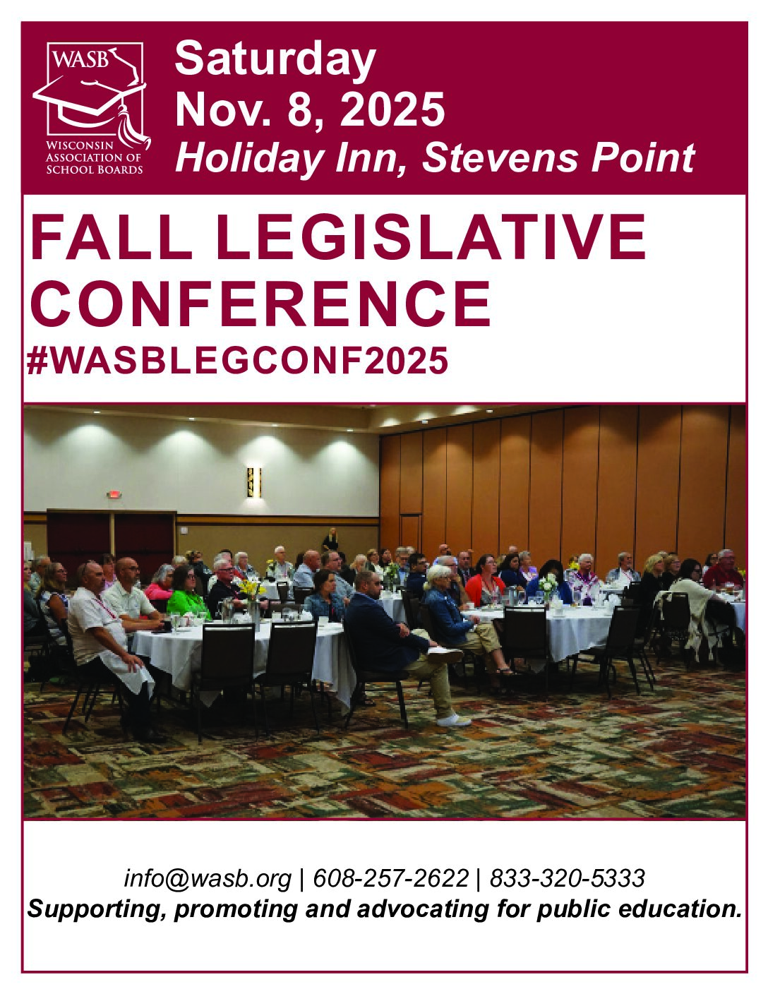2025 Legislative Conference Agenda - Wisconsin Association of School Boards